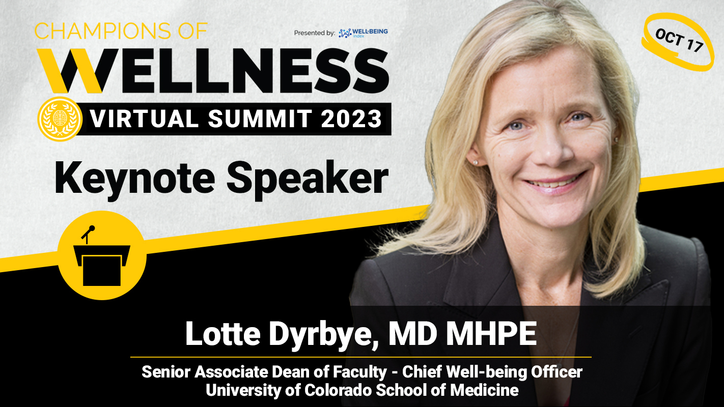 Dr. Lotte Dyrbye - Champions of Wellness